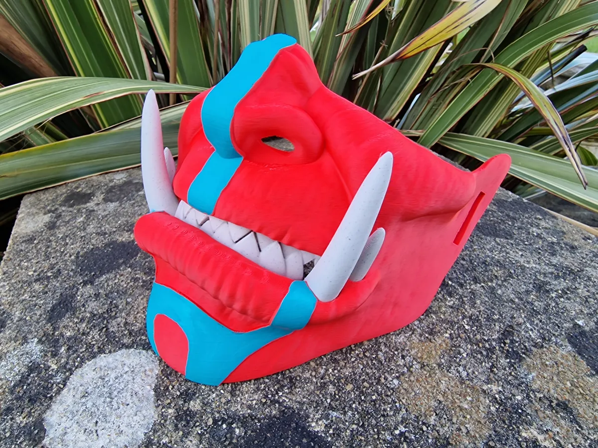 Kargalgan - High Orc Shaman Mask - Solo Leveling - Free 3D Print Model ...