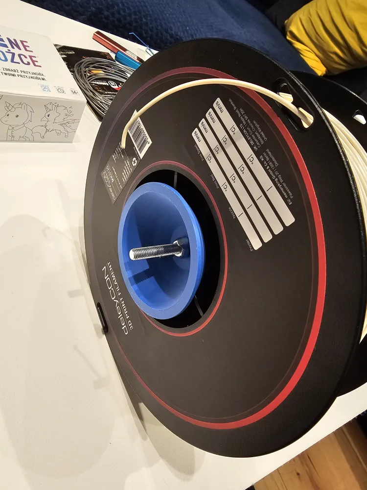 Simple spool rewinder 6mm screw - Free 3D Print Model - MakerWorld