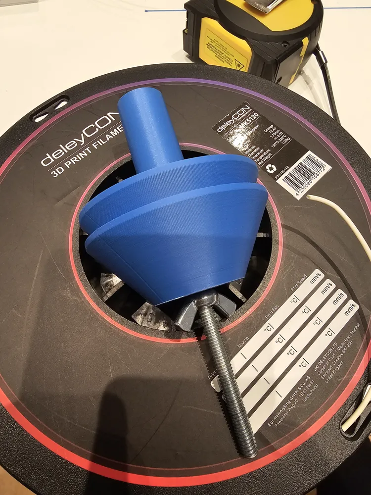 Simple spool rewinder 6mm screw - Free 3D Print Model - MakerWorld