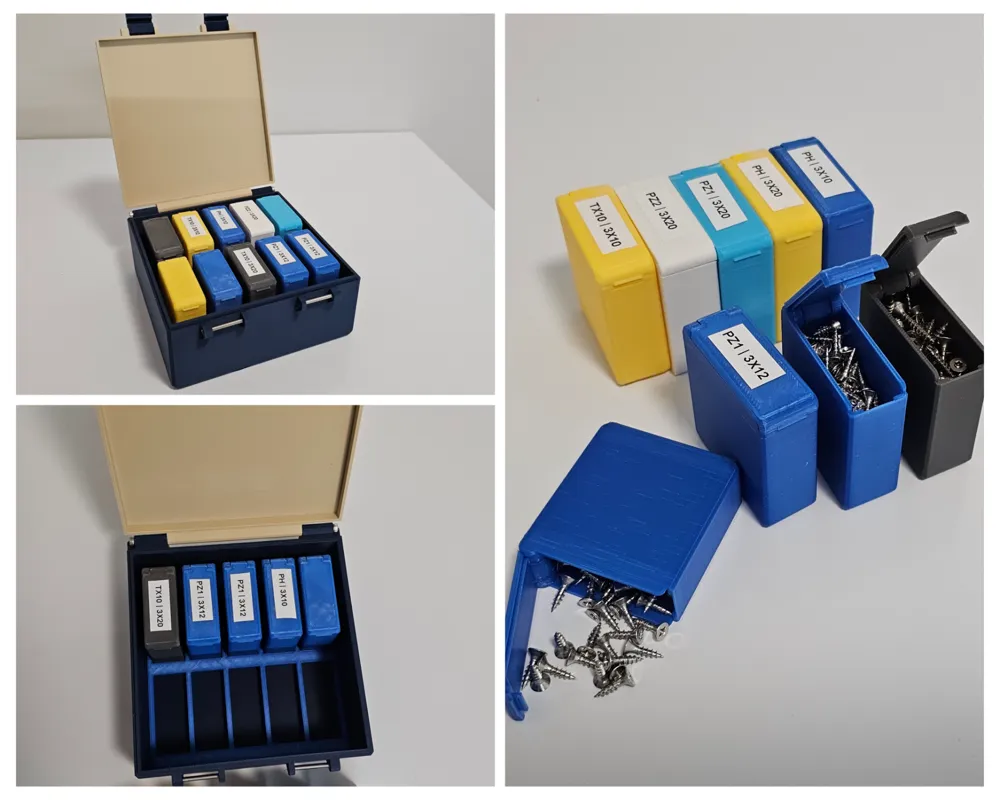 Small snap-lock storage box. - Free 3D Print Model - MakerWorld