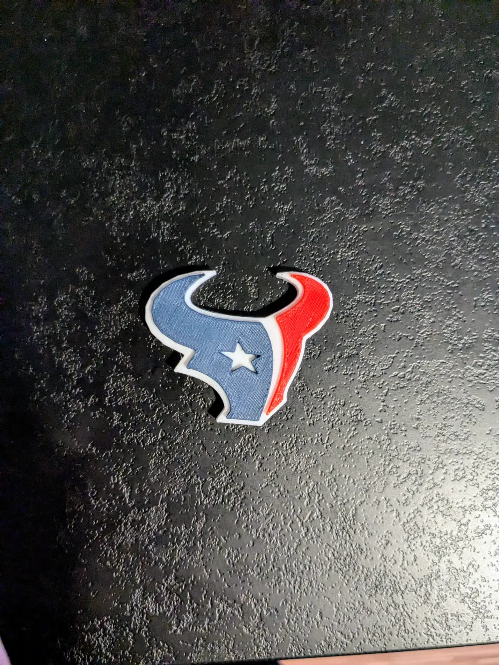 Houston Texans - Embossed Fridge Magnet - Free 3D Print Model - MakerWorld