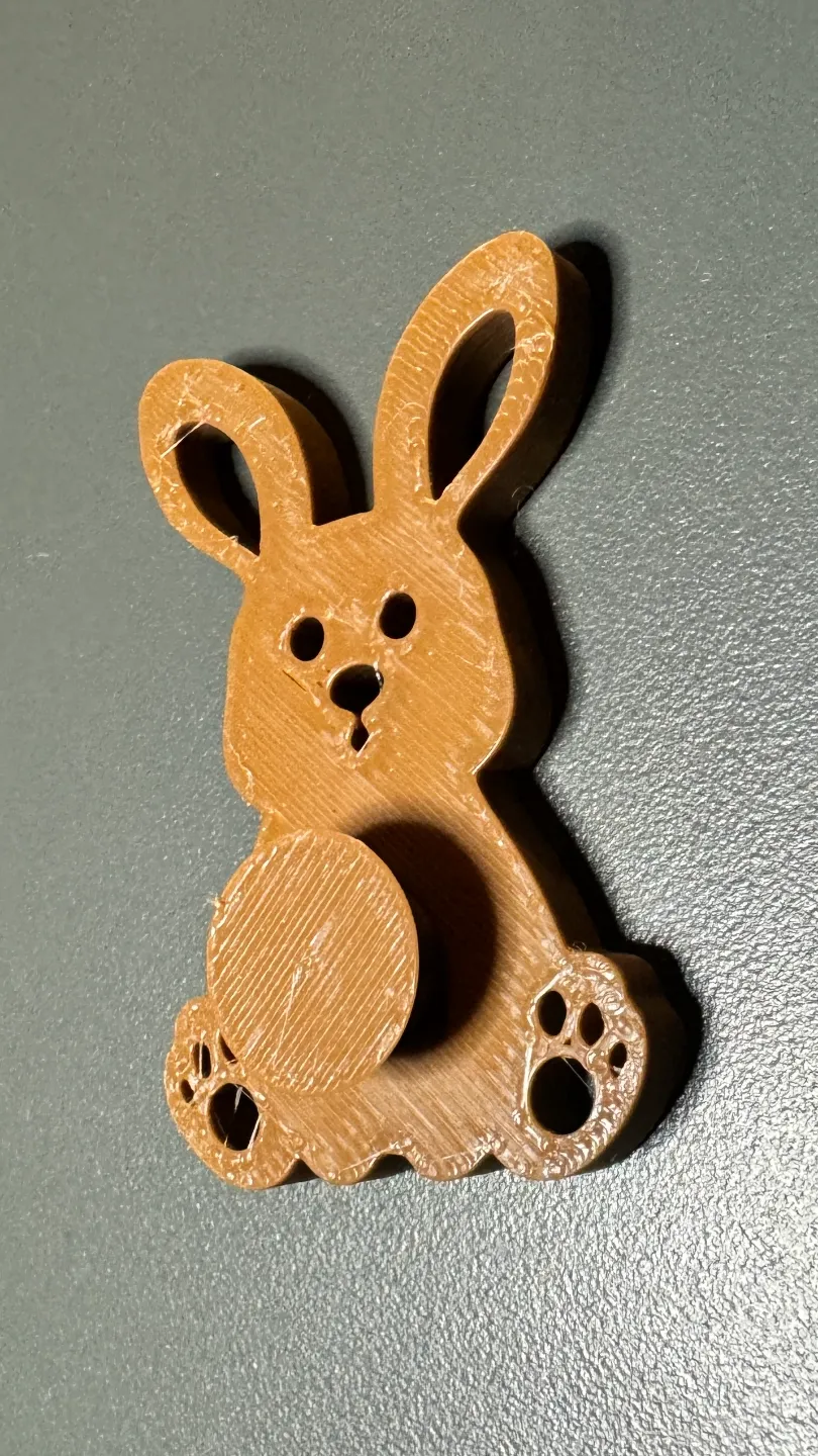 Crocs Charm Collection #4 - Bunny Pin by 3DMaker.AT - MakerWorld