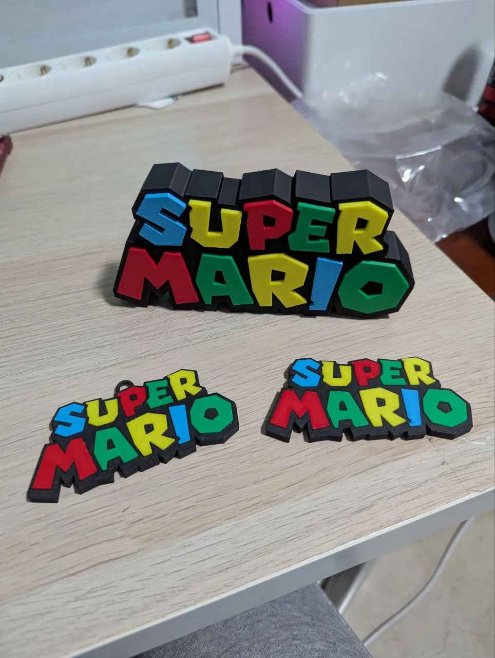 Super Mario Sign/Logo (NO AMS/AMS) by Jotasct MakerWorld: Download Free ...