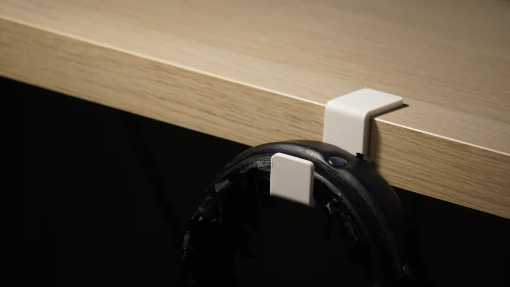 Lagkapten Headphone Holder | Slim Quick Print - Free 3D Print Model ...