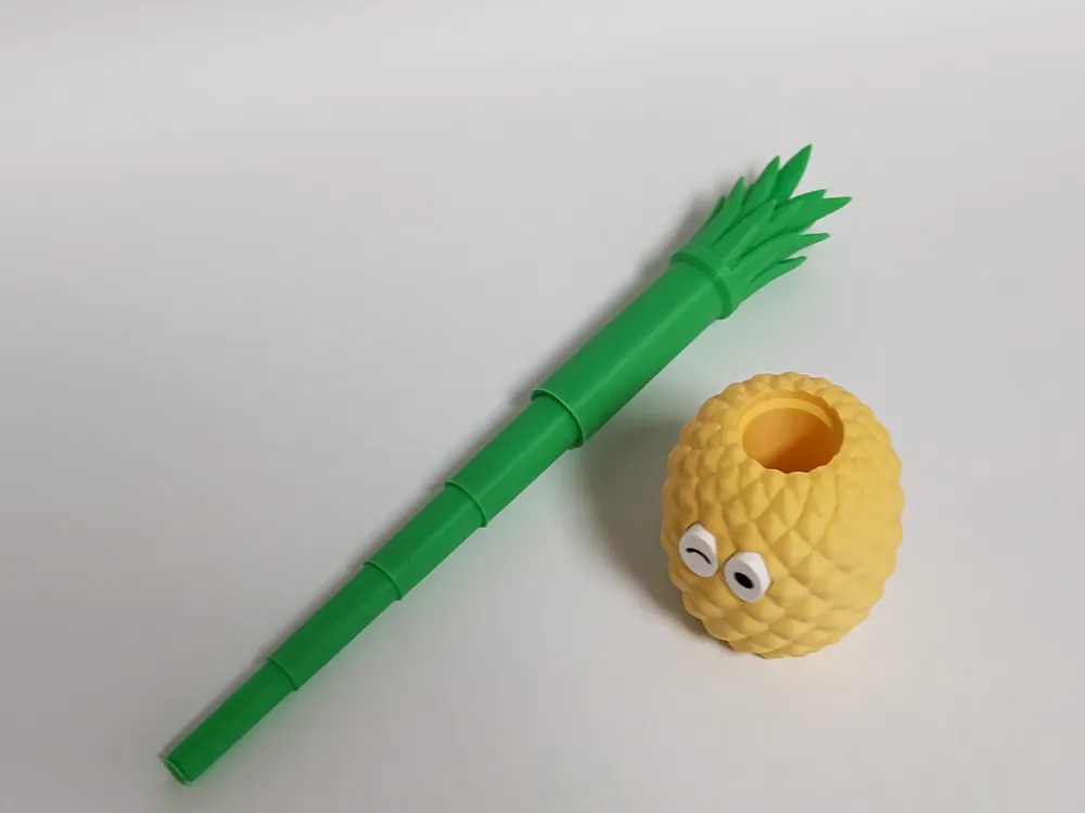 MINI Pineapple Telescopic Sword by 老程3D设计 MakerWorld: Download Free 3D ...