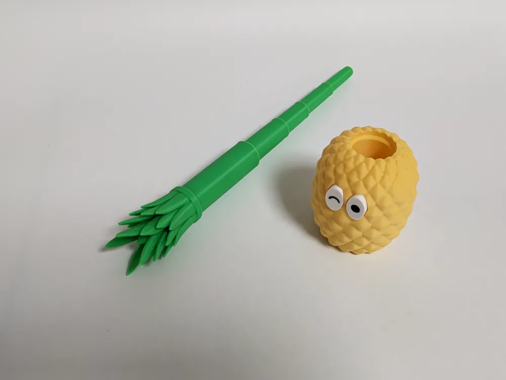 MINI Pineapple Telescopic Sword by 老程3D设计 MakerWorld: Download Free 3D ...