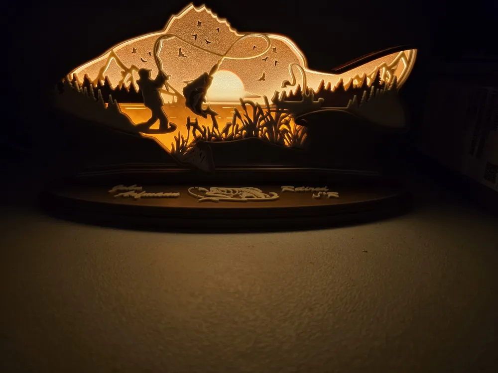 The "Weekend Hook'R" Shadow Box 3D Conversion - Free 3D Print Model ...