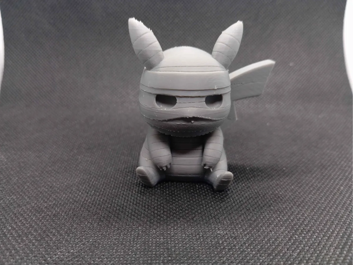 Pikachu Mummy Figure Pokemon Fanart Creature Toy - Free 3D Print Model ...