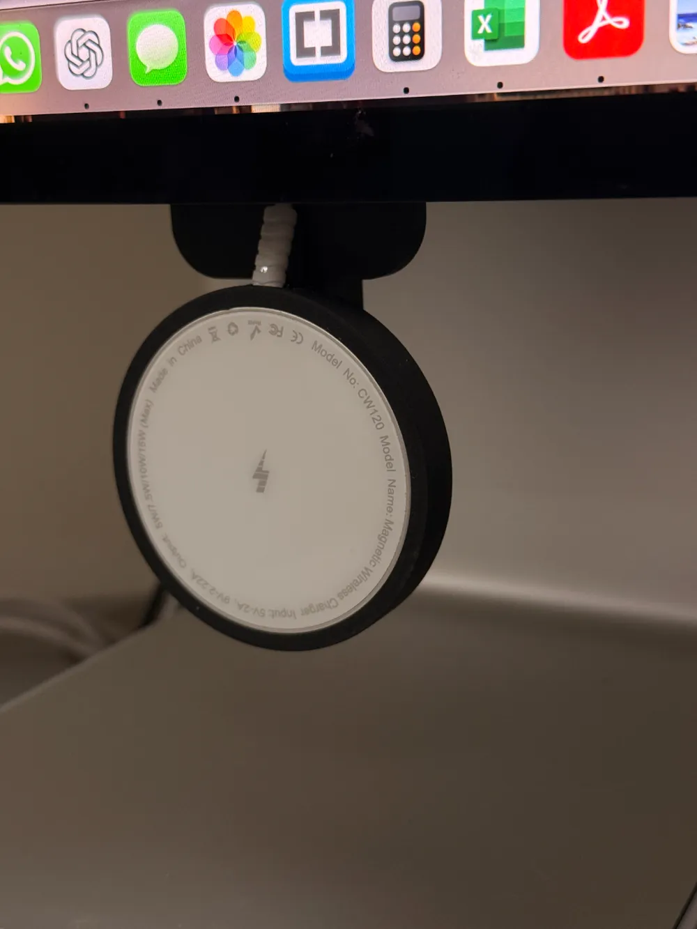 MagSafe Under-Monitor Phone Holder by Saulo MakerWorld: Download Free ...