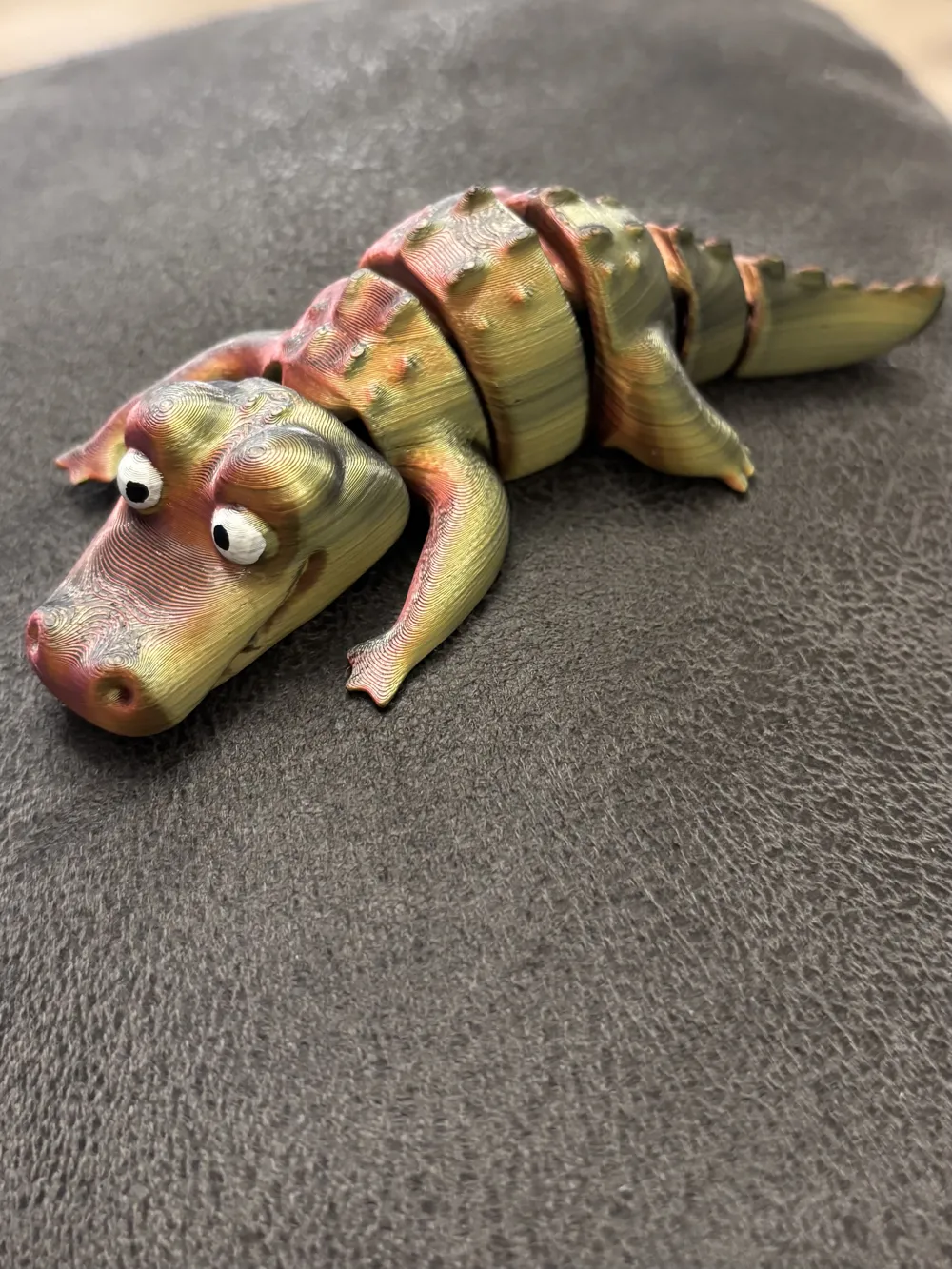 Niedliches Flexi Krokodil (Kostenlos kommerziell) – Kostenloses 3D ...