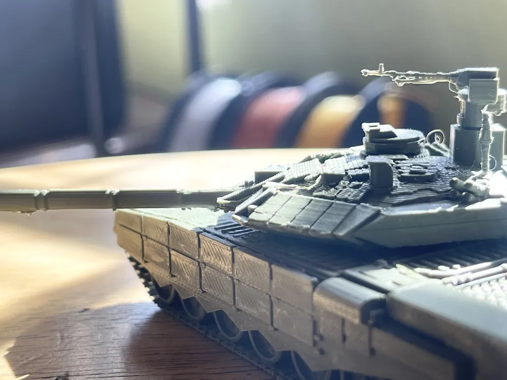 1/72 T-90M - Free 3D Print Model - MakerWorld