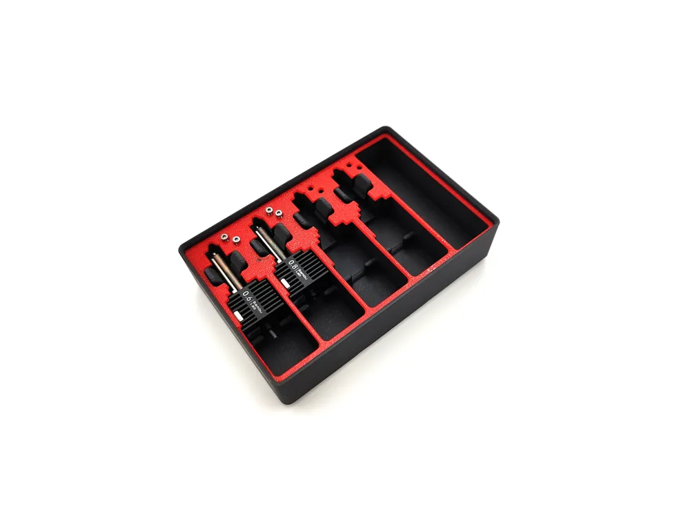 4x Hot-end A1/A1 mini fancy holder Gridfinity by Ravnoposeven - MakerWorld