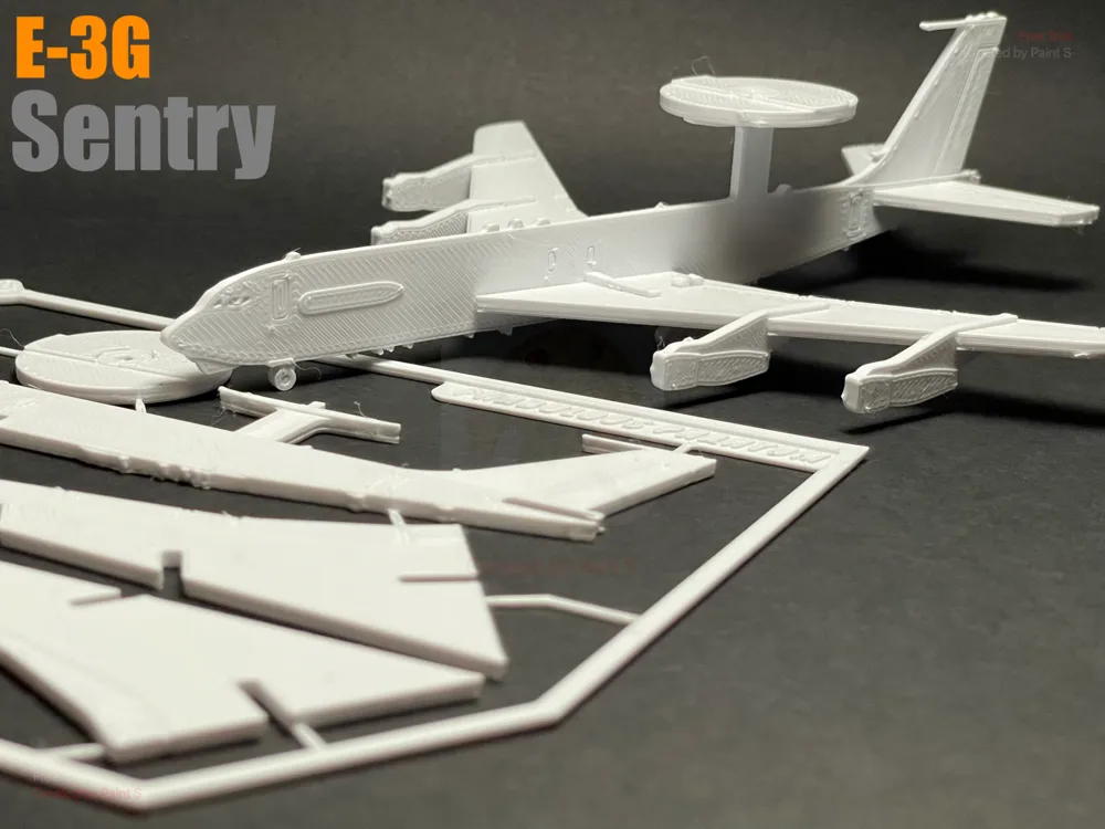 E-3G Sentry AWACS Kit Card - Free 3D Print Model - MakerWorld