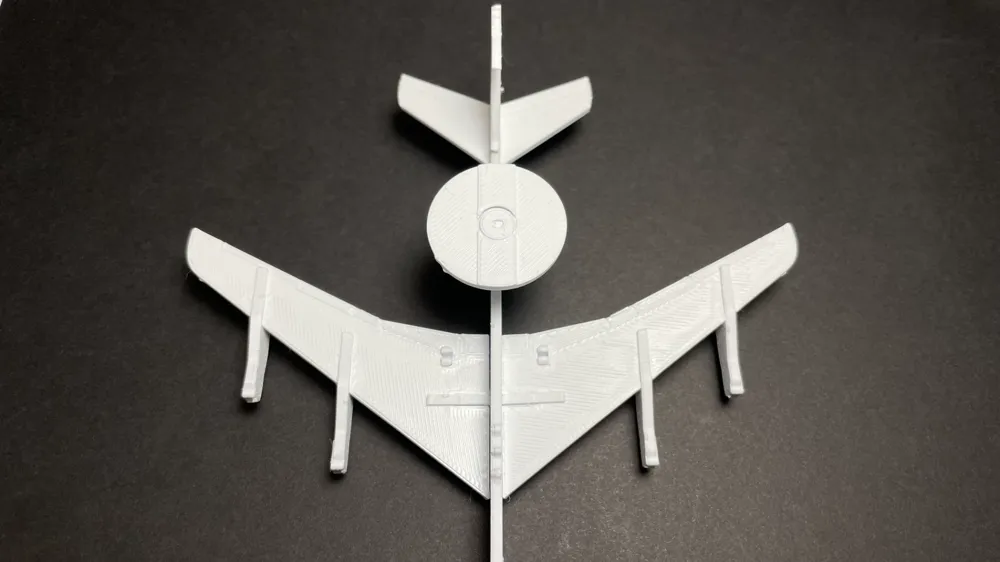 E-3G Sentry AWACS Kit Card - Free 3D Print Model - MakerWorld