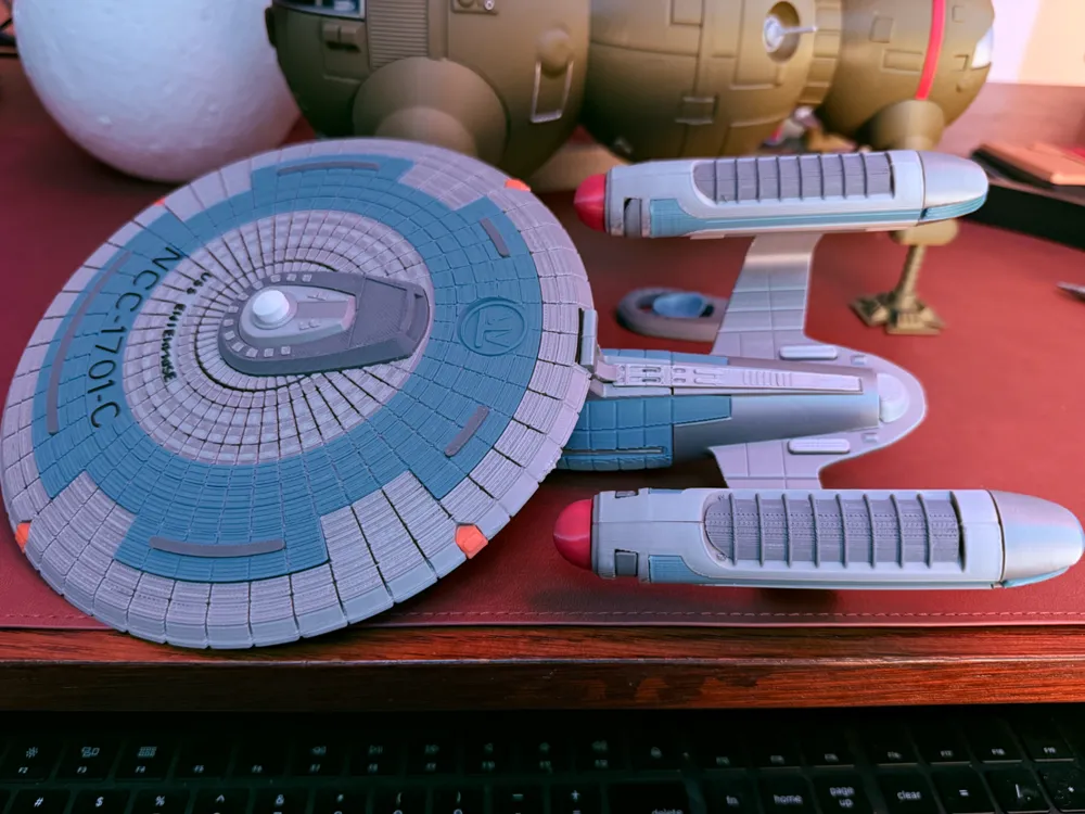 Star Trek: Enterprise-C Ambassador Class -Complete Remixed by Dan Johnson MakerWorld: Download ...
