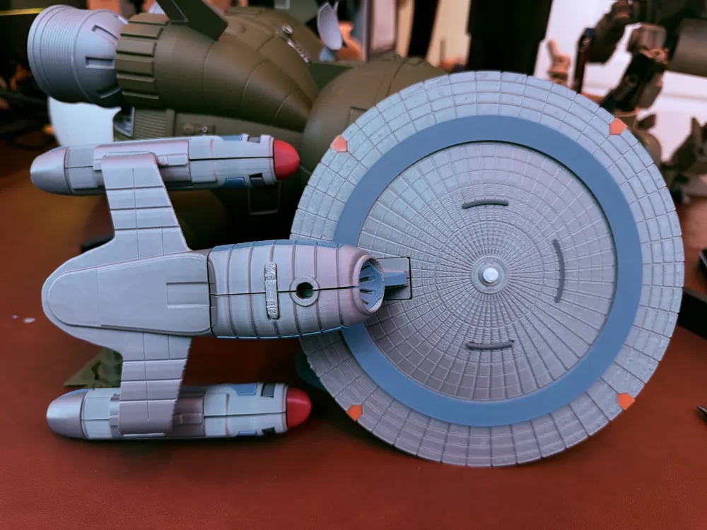 Star Trek: Enterprise-C Ambassador Class -Complete Remixed by Dan Johnson MakerWorld: Download ...