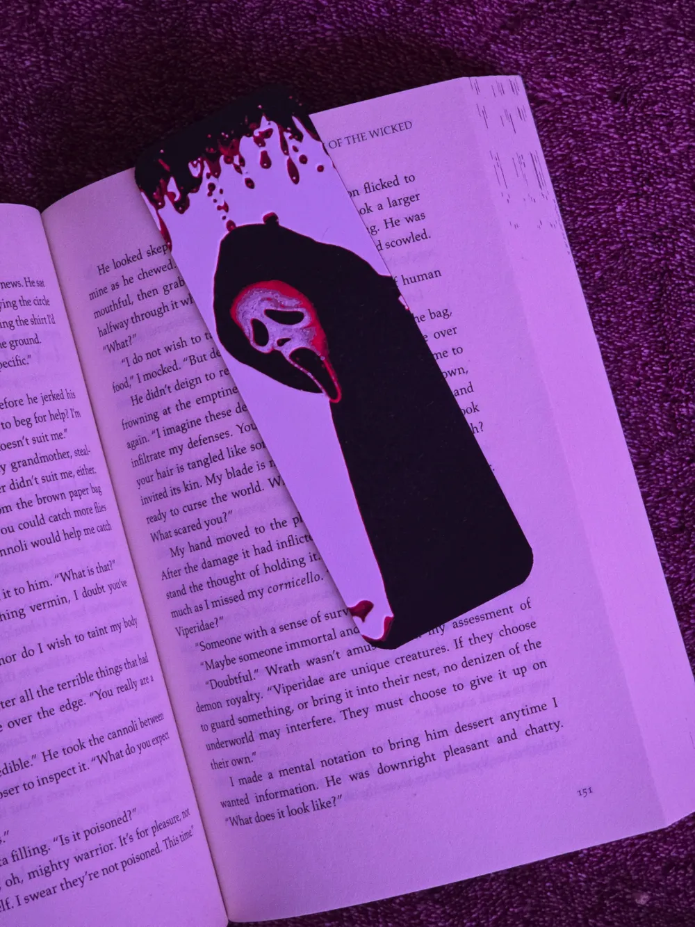 Ghostface Bookmark (Hueforge) NO AMS NEEDED by dreadfulzz MakerWorld ...