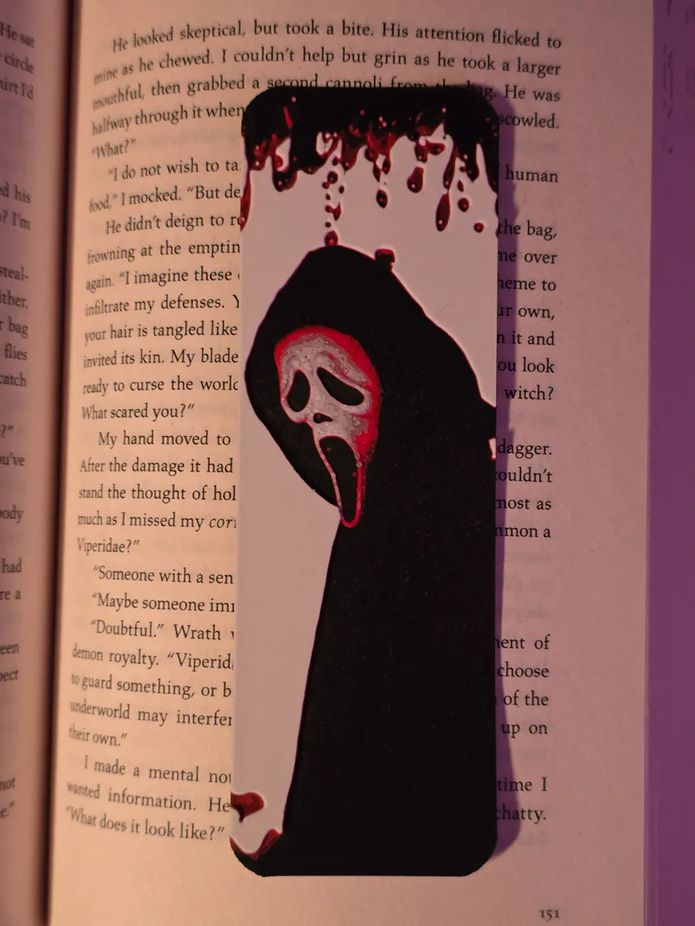 Ghostface Bookmark (Hueforge) NO AMS NEEDED by dreadfulzz MakerWorld ...