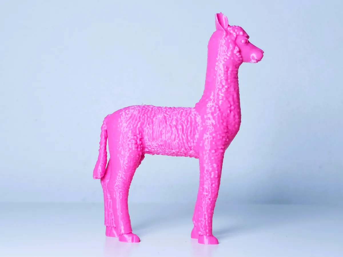 Simply Alpaca figure - Free 3D Print Model - MakerWorld