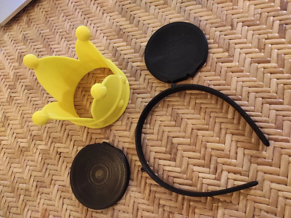 Mickey Mouse Headband Crown by LeHipsteur MakerWorld: Download Free 3D ...