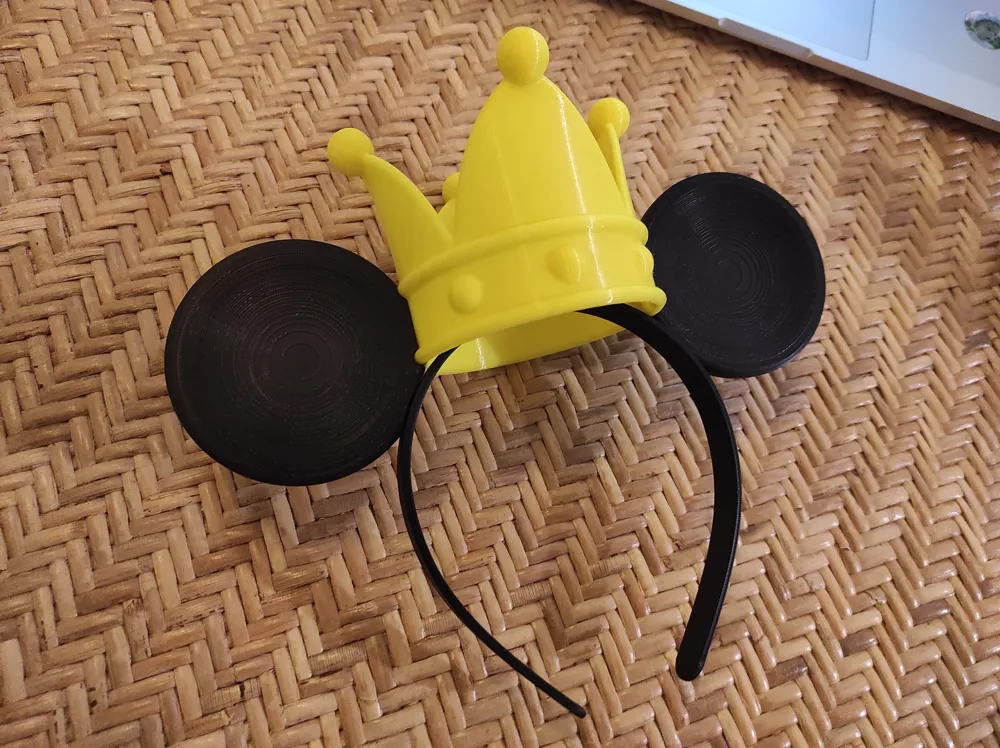 Mickey Mouse Headband Crown - Free 3D Print Model - MakerWorld