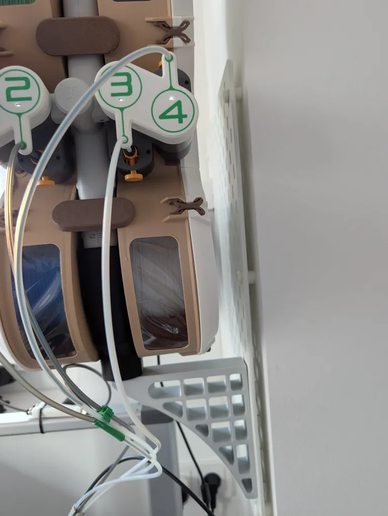 AMS Lite wall holder rotatable for IKEA Skadis v3 by Matze - MakerWorld