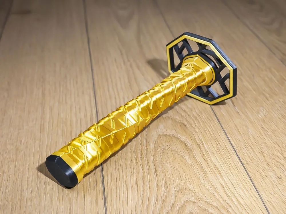 Metal Twisted Katana (print in place) - Free 3D Print Model - MakerWorld