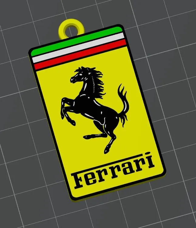 Ferrari keychain by Carlson - MakerWorld