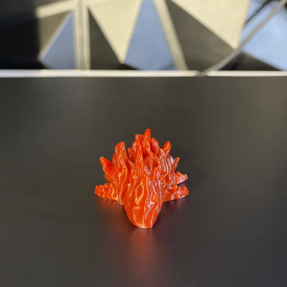 Inferno Fire Baby Dragon - Free 3D Print Model - MakerWorld