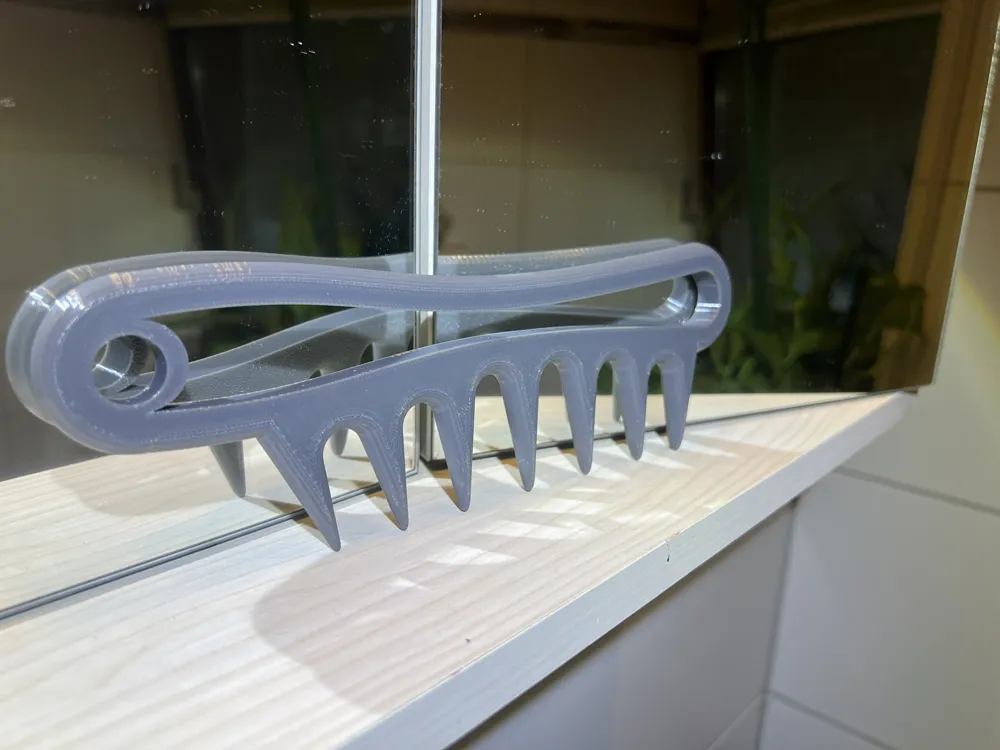 Curl Comb - Free 3D Print Model - MakerWorld