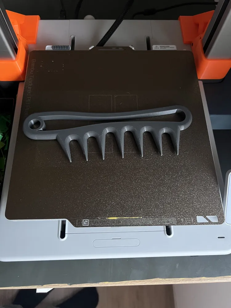 Curl Comb - Free 3D Print Model - MakerWorld