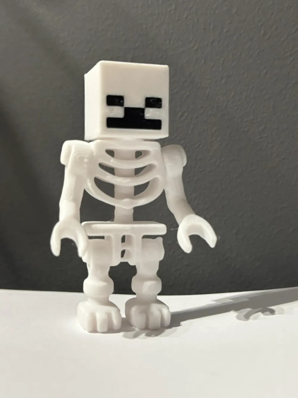 Minecraft LEG0 inspired skeleton figure by Keep3r - MakerWorld