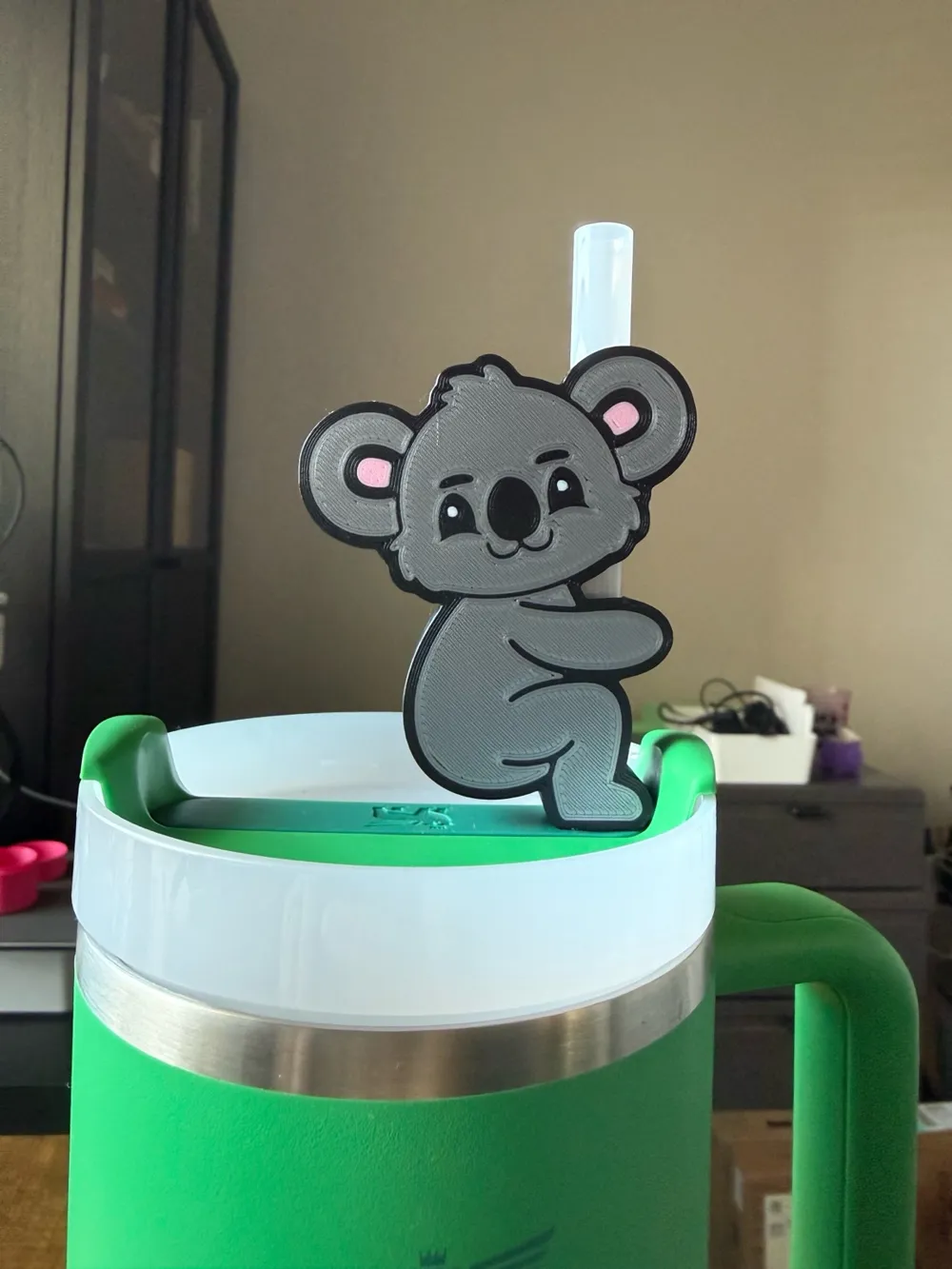 Koala Straw Topper - Stanley Straw Buddy by ButlerTC MakerWorld ...