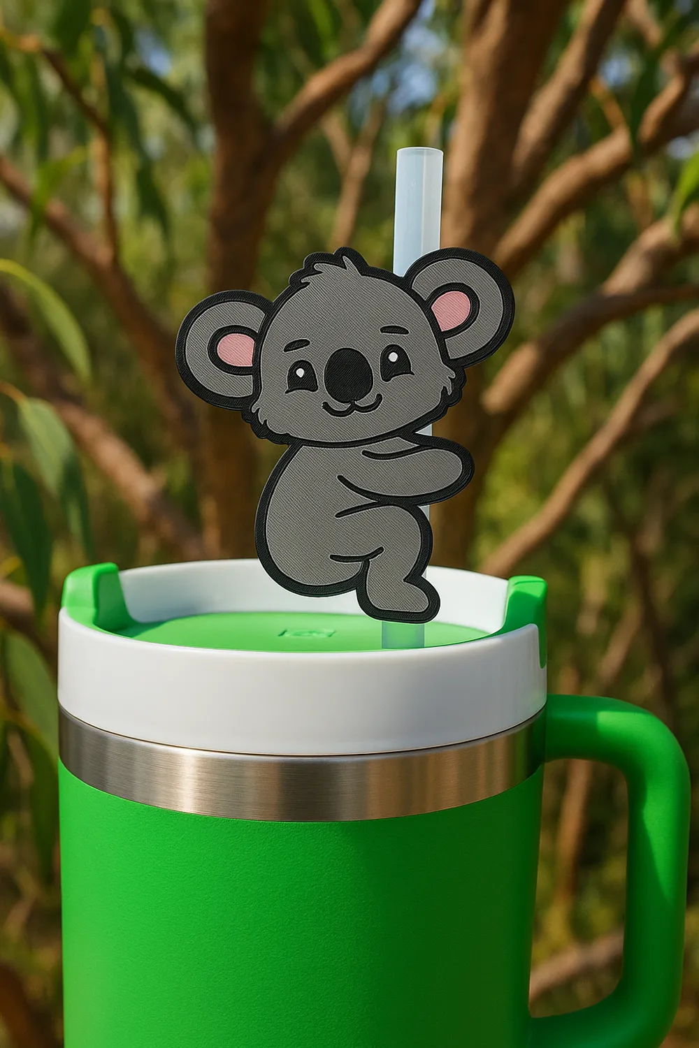 Koala Straw Topper - Stanley Straw Buddy by ButlerTC MakerWorld ...