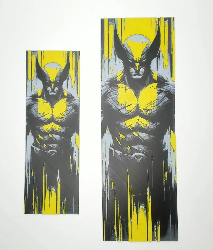 Wolverine X bookmark Hueforge by LoFi Layers - MakerWorld