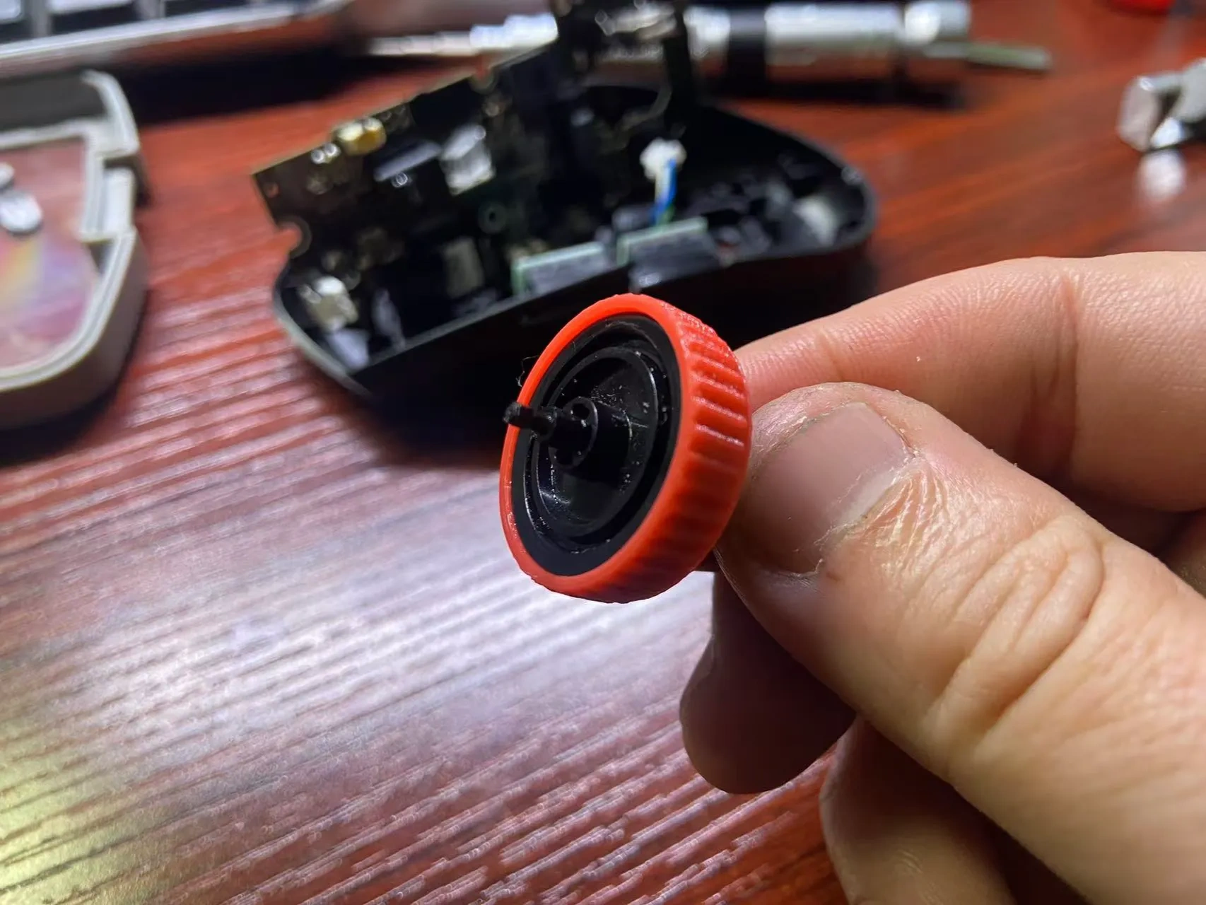 Logitech G304 G305 Mouse Scroll Wheel Outer Ring ~ Aging Replacement by ...