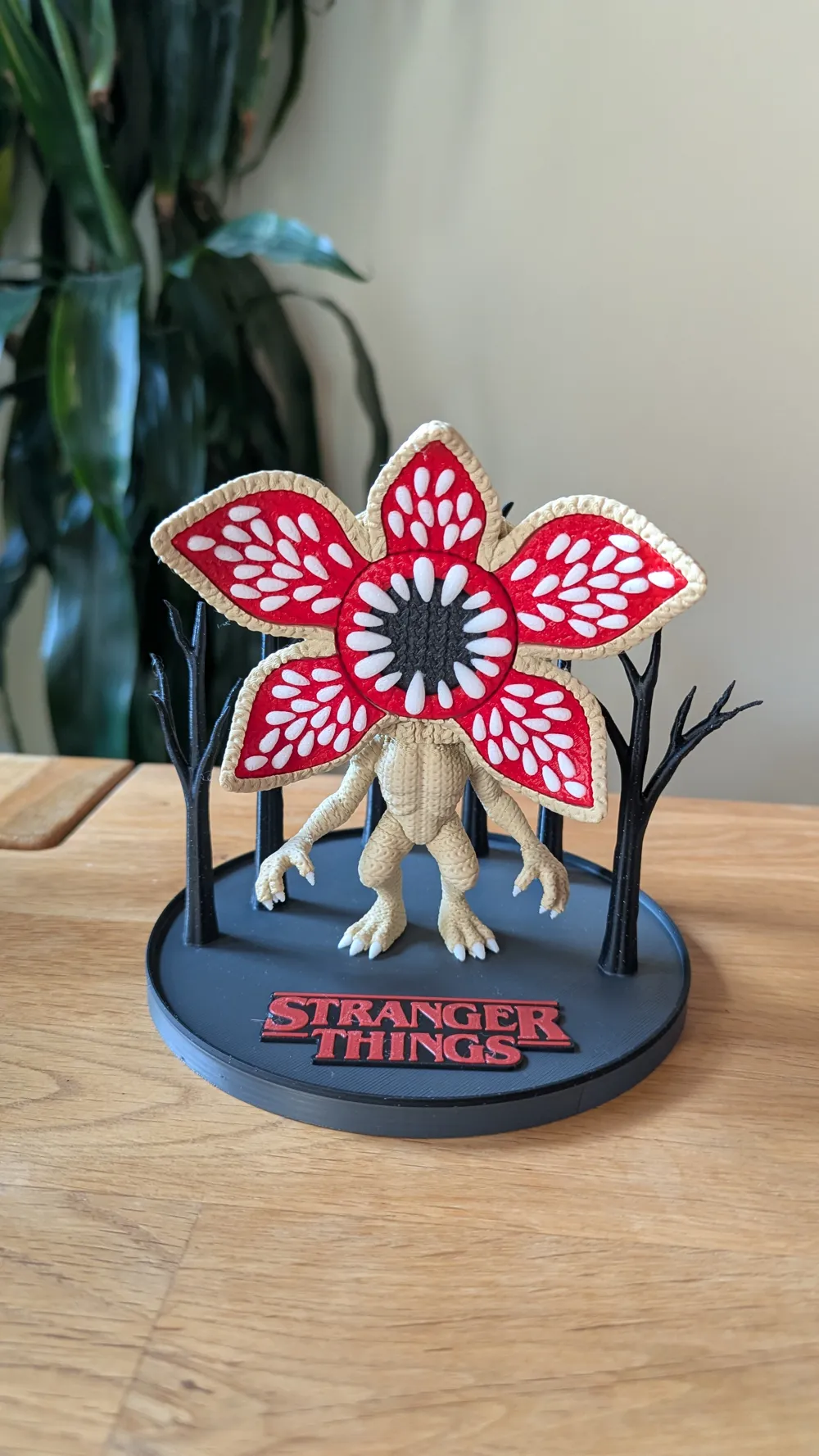 Stranger Things Diorama for Knitted Demogorgon - Free 3D Print Model ...