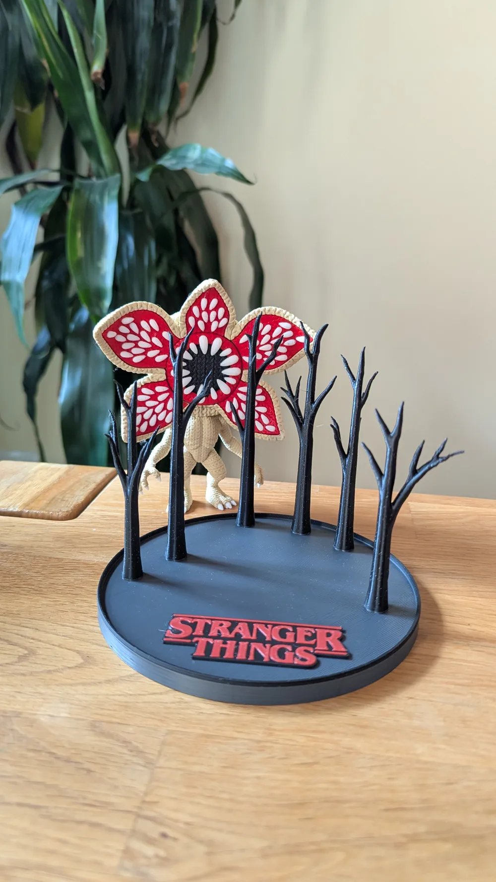 Stranger Things Diorama for Knitted Demogorgon - Free 3D Print Model ...