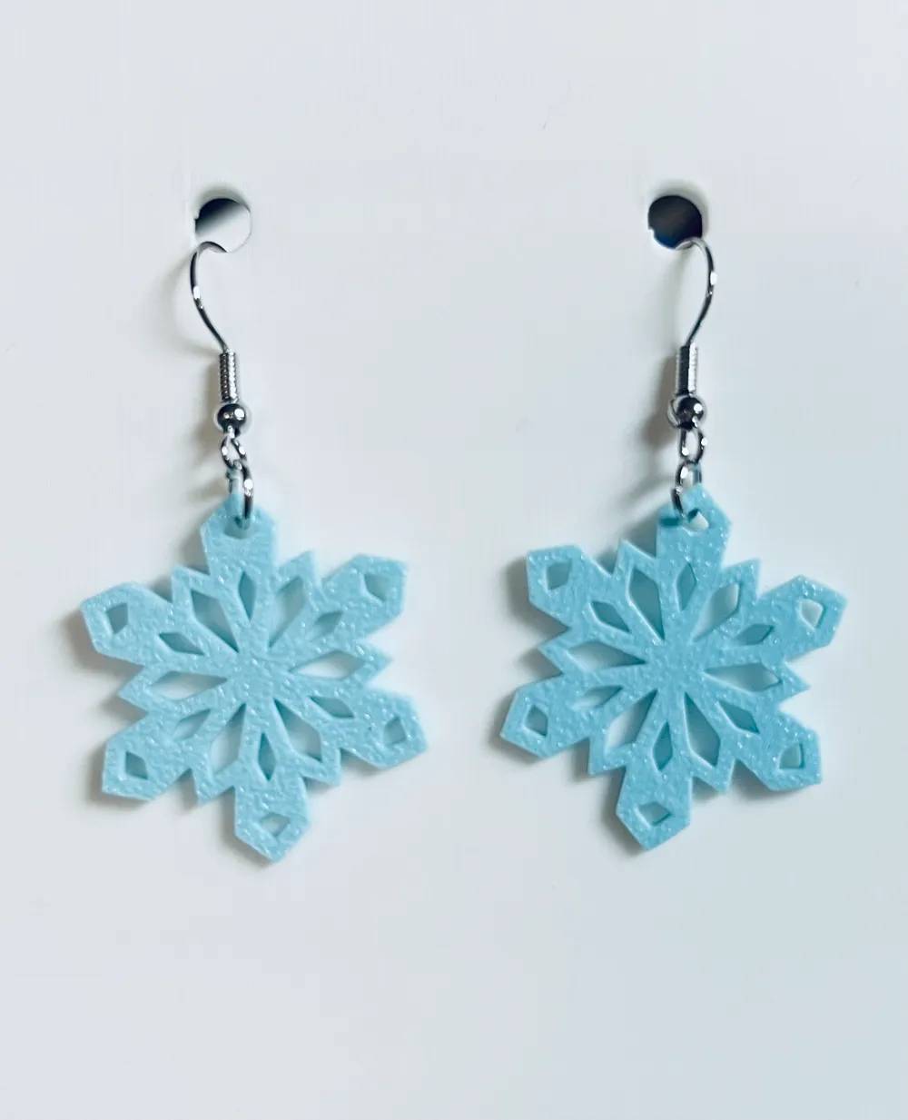 Christmas Earring - SnowFlake - Free 3D Print Model - MakerWorld