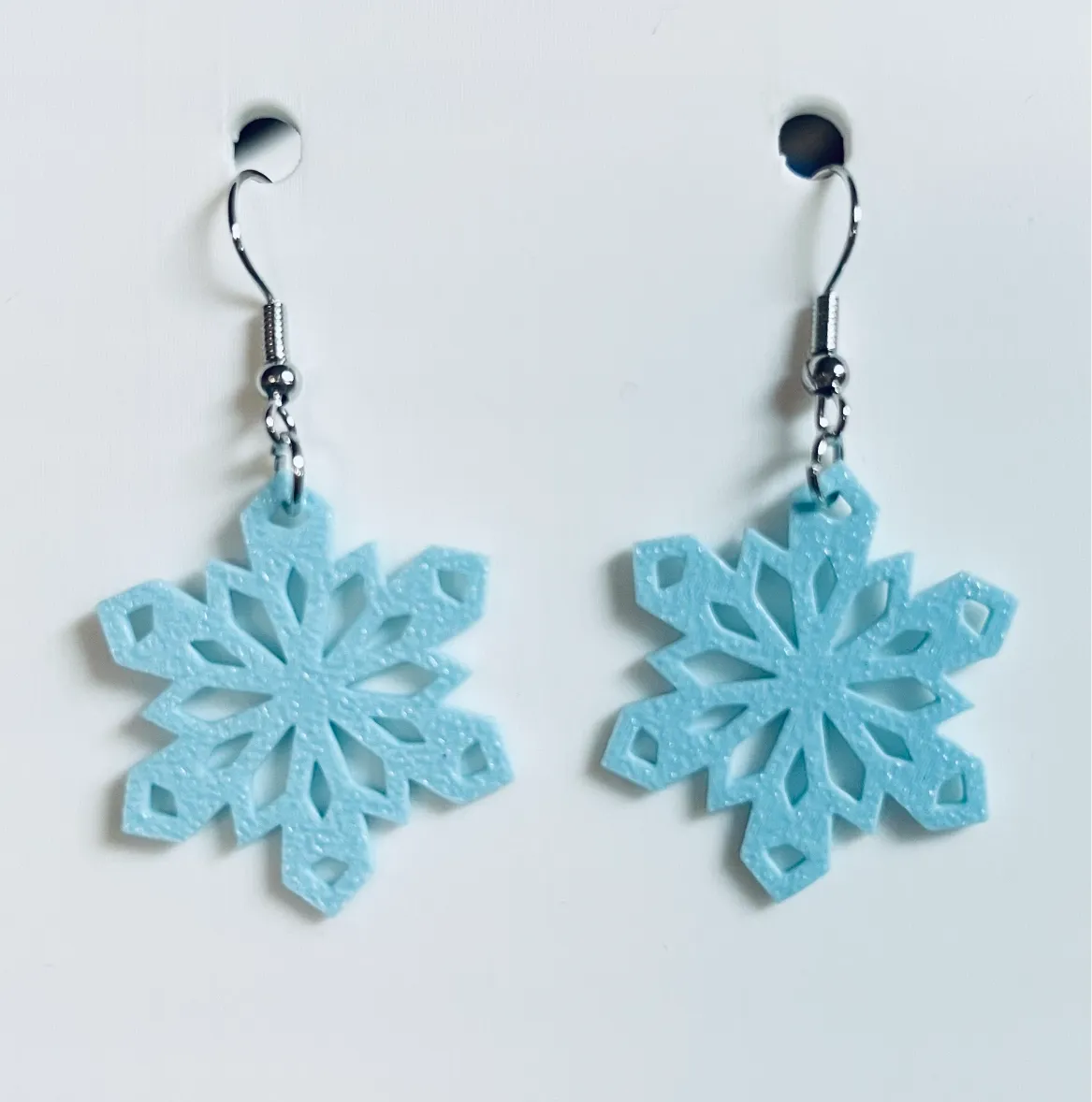 Christmas Earring - SnowFlake - Free 3D Print Model - MakerWorld