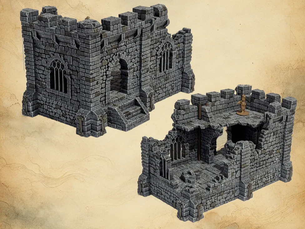 Ruine V4E - Die vergessenen Ruinen – Kostenloses 3D-Druckmodell ...