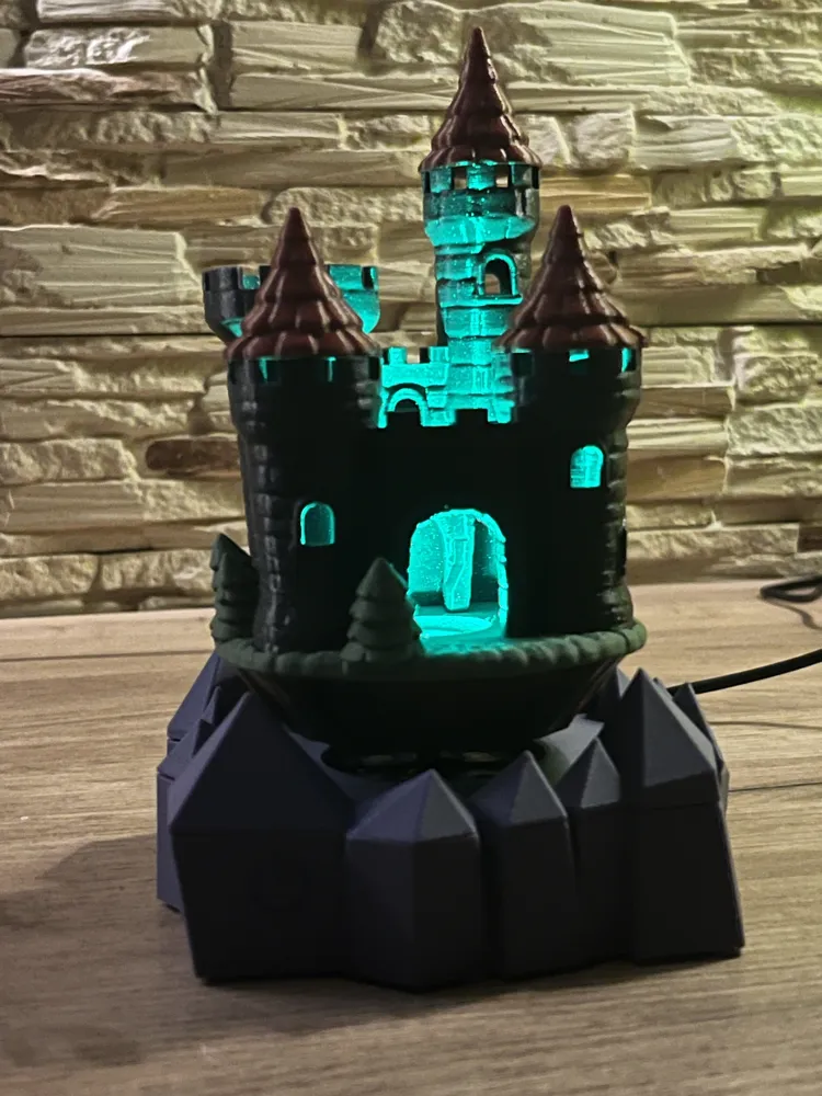 Levitation Castle (Magnetic Levitation Kit) - Free 3D Print Model ...