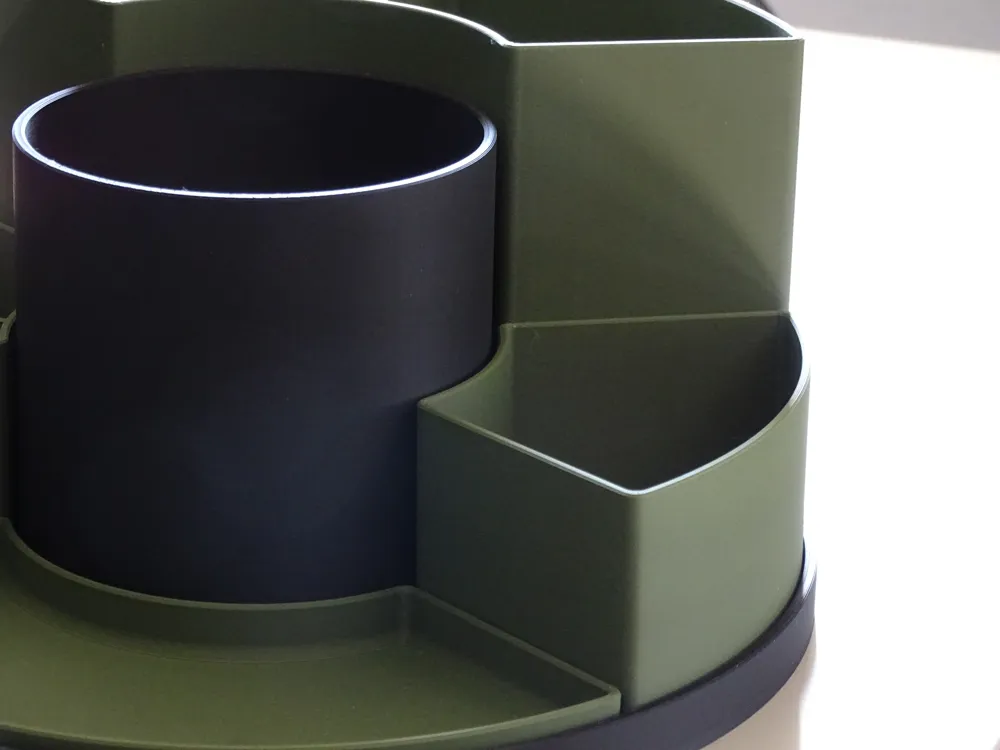 Round Desk Organizer - Free 3D Print Model - MakerWorld