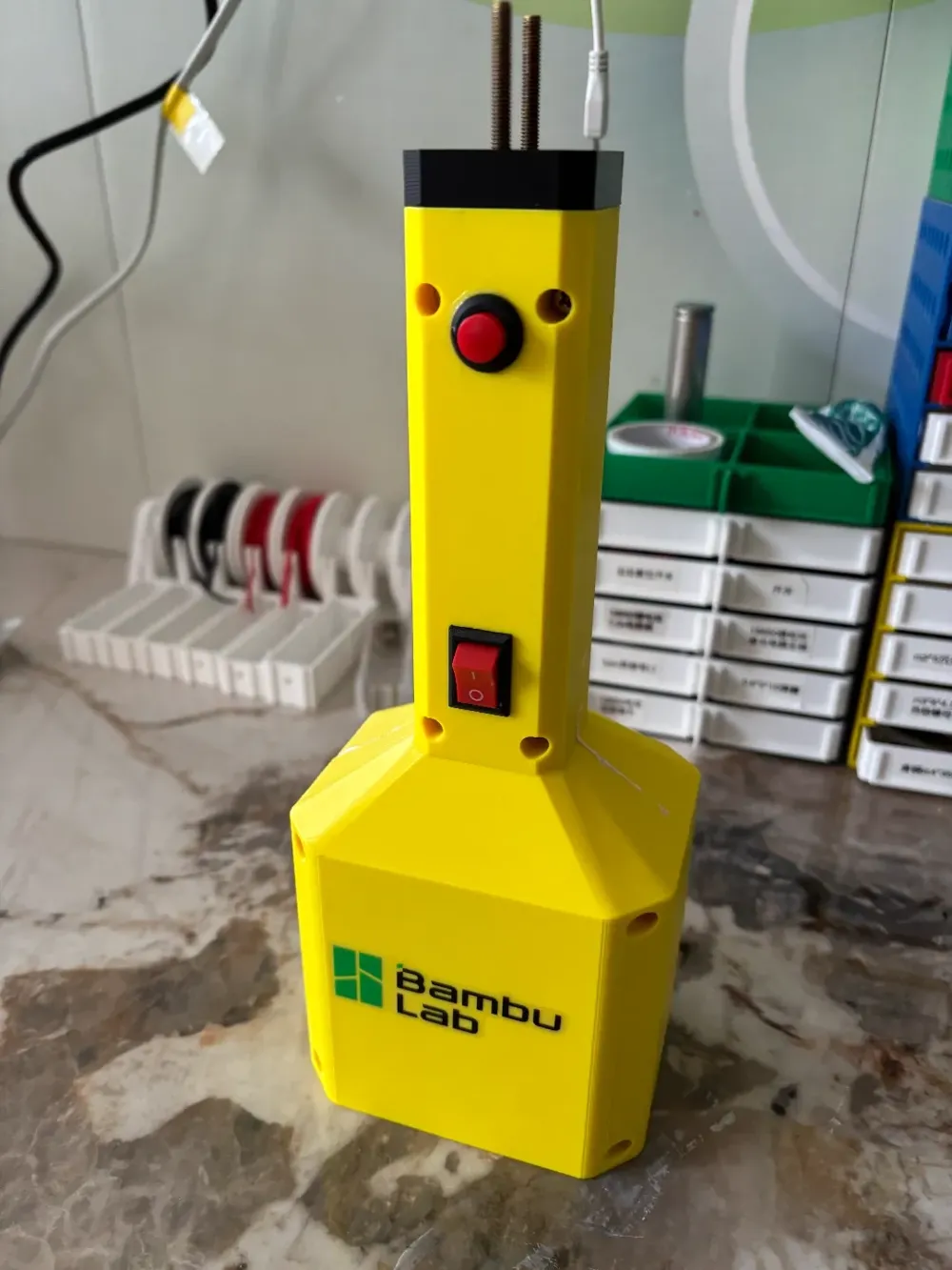 Cattle and pig prodder, electric shock stunner, harmless high-voltage ...