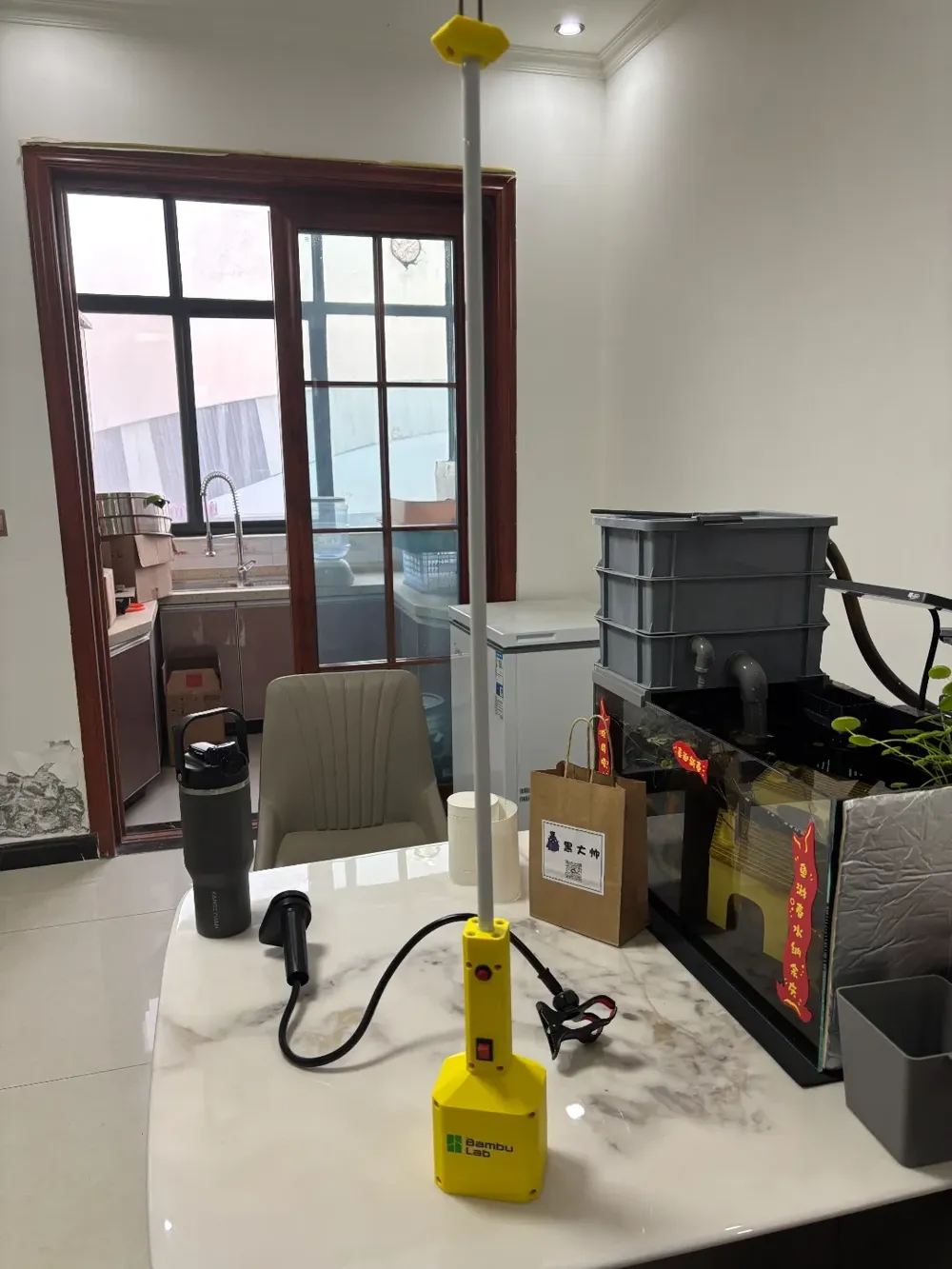 Cattle and pig prodder, electric shock stunner, harmless high-voltage ...