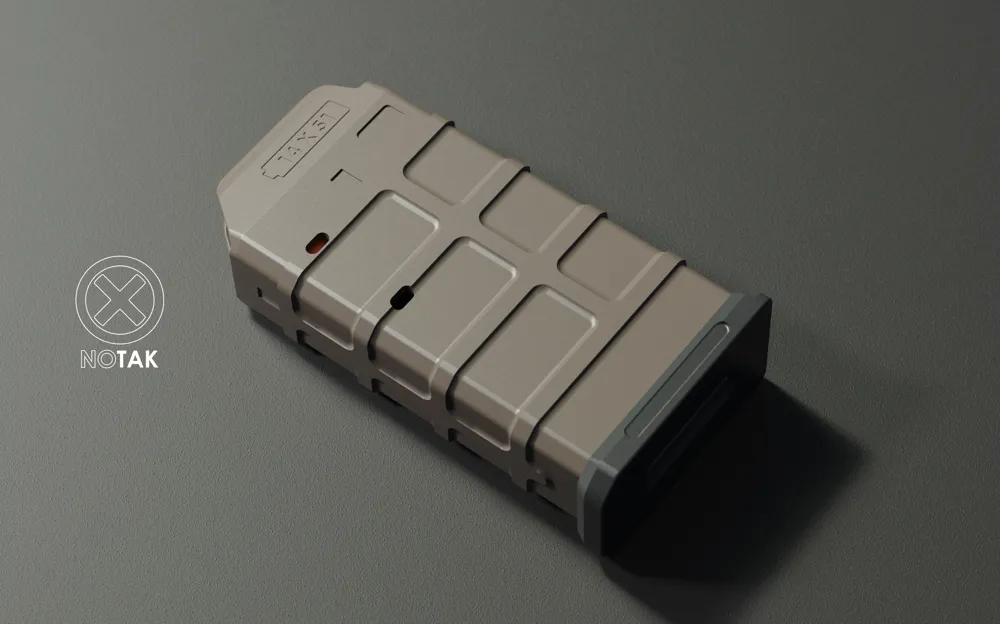 Notak Battery Magazine AA6 by D90S - MakerWorld