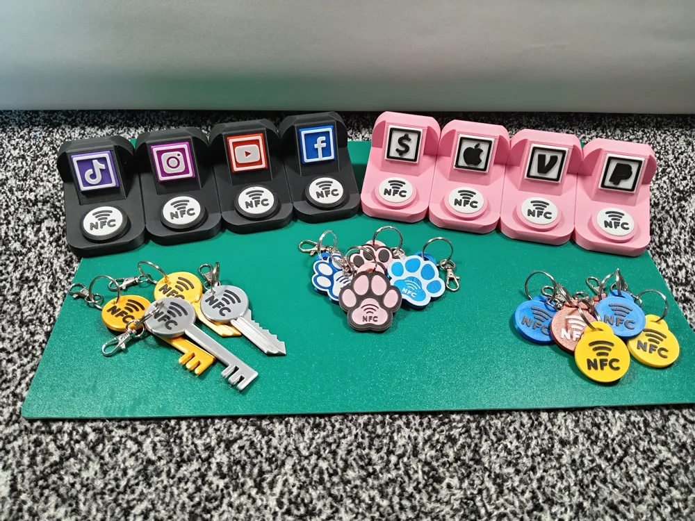 NFC Ponto de Toque - Pagamentos - Mídias Sociais - Modular - Modelo ...