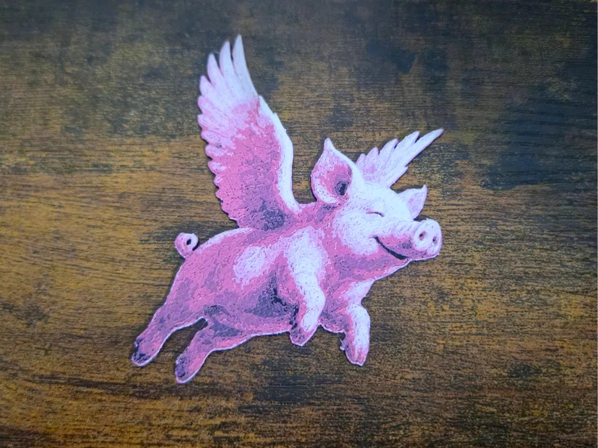Flying Pig - Free 3D Print Model - MakerWorld