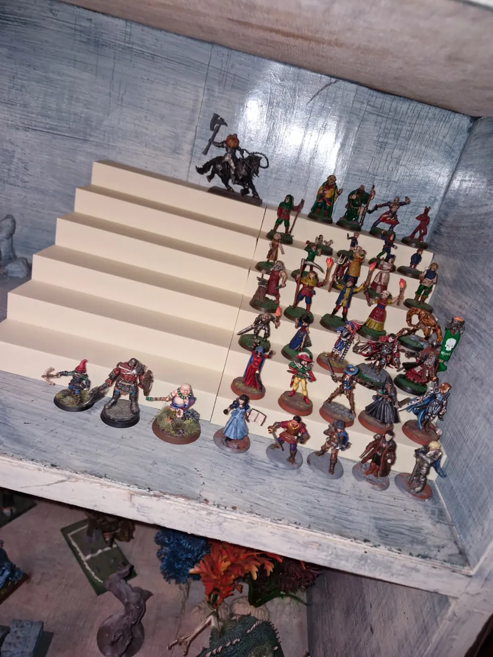 Display Stand for miniatures (double height) - Free 3D Print Model ...