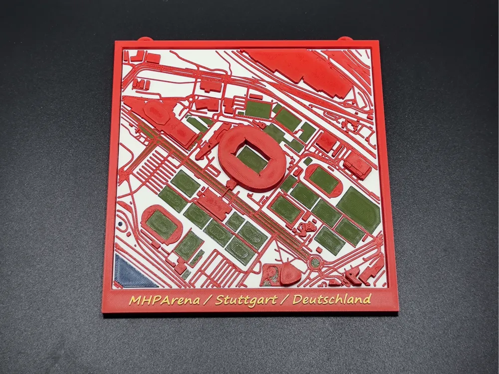 MHPArena VFB Stuttgart 3D Miniature Model by sh85_Printing MakerWorld ...